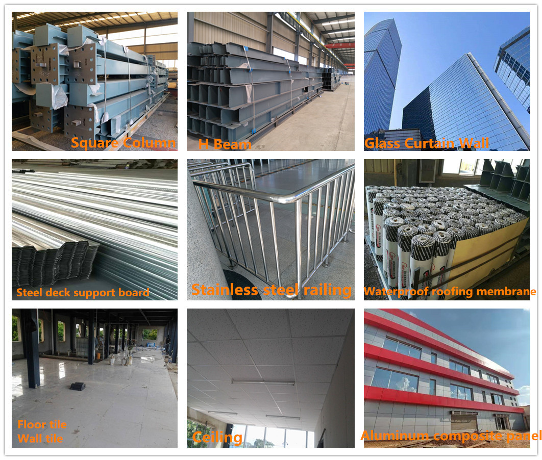 Steel Structure Prefabricated Building Commercial Center/Prefab ...